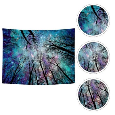 1Pc Starry Night Theme Background Painting Hanging Backdrop Tapestry ...