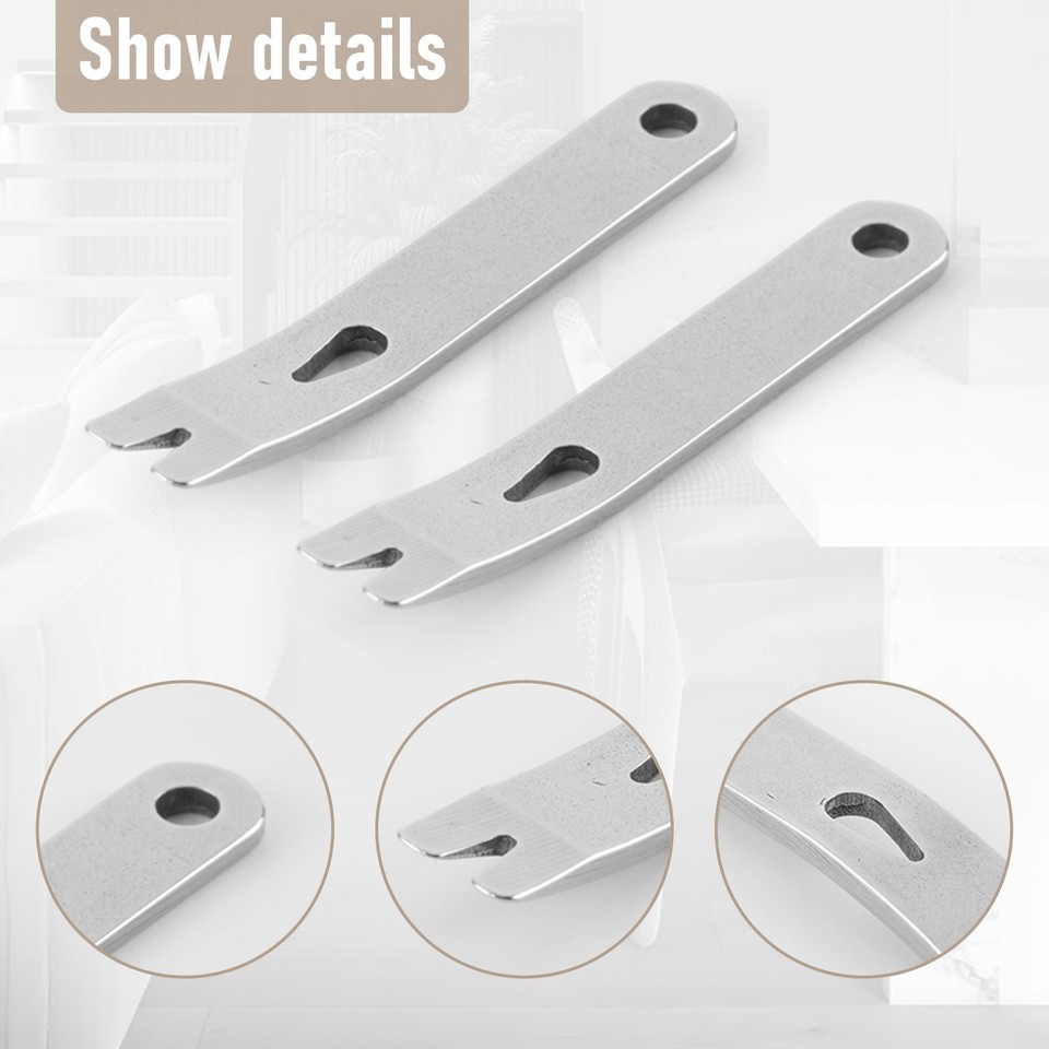 8 Pieces Pry Bar Stainless Steel Flat Bar Multifunction Small Pry Bar ...