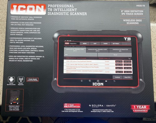 ICON T8 Professional Intelligent Diagnostic Scanner MRDS-T8 57740 | eBay