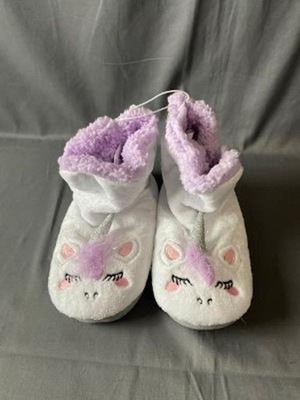 Justice Girls Unicorn Slippers Size Medium 6-7 NEW jl | eBay