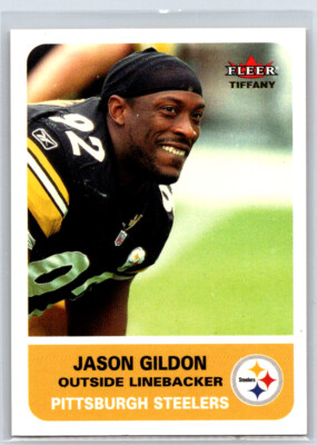 2002 Fleer Jason Gildon #197 Tiffany /225 Pittsburgh Steelers | eBay