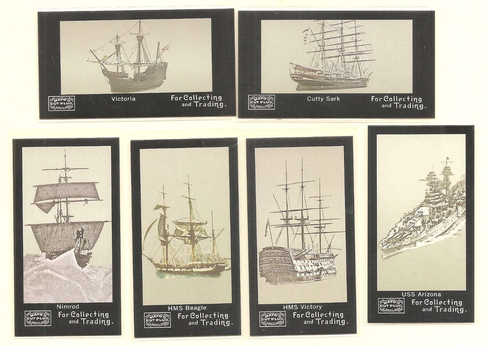 2008 Topps Mayo MINI Famous Ships Insert Set of 19-as shown | eBay