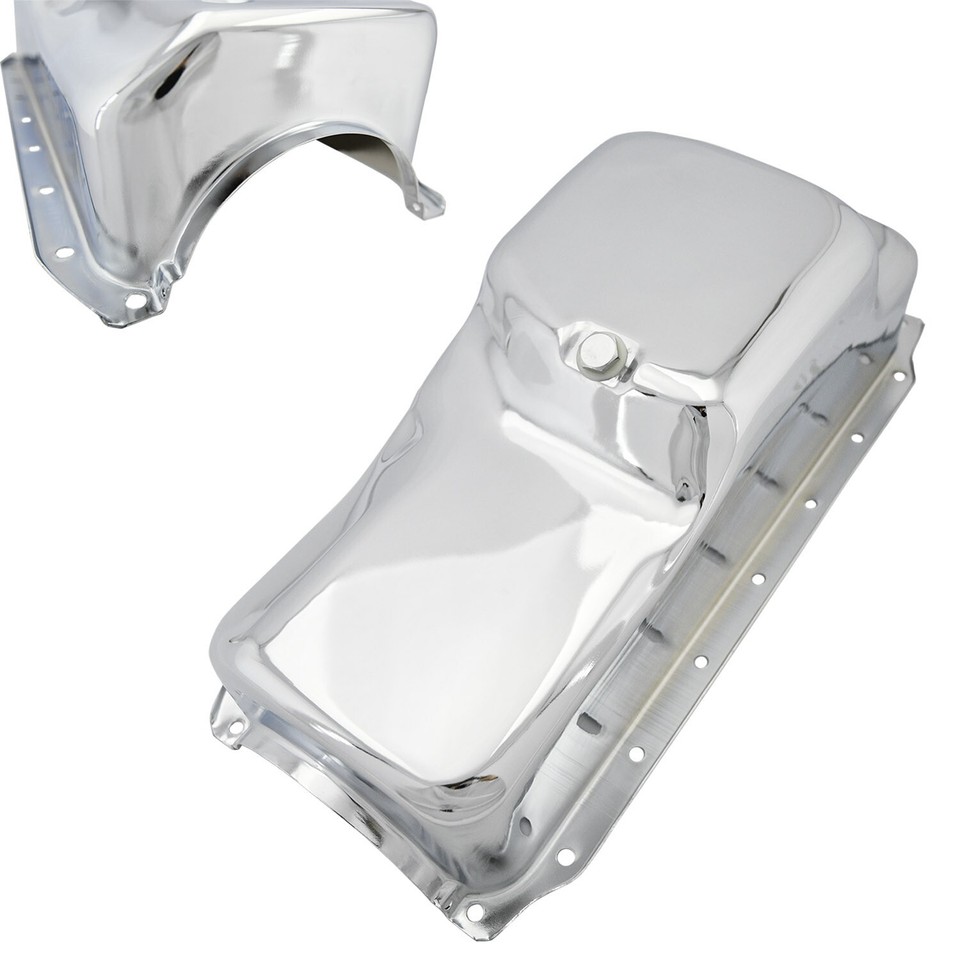 Chrome 273 318 340 Oil Pan 1974-73 For Chrysler Dodge Plymouth ...