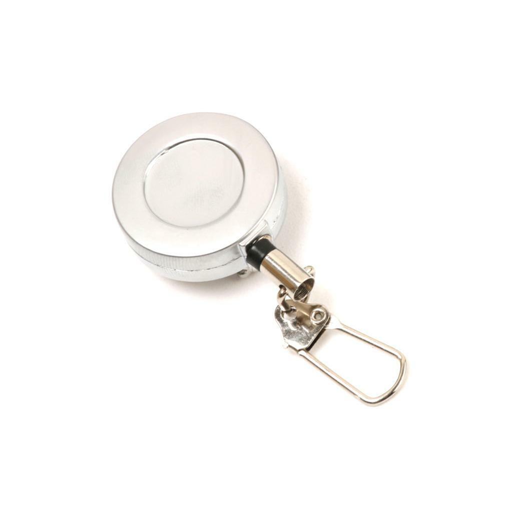 2x Hardy Stainless Retractor Silver Fly Fishing Zingers Clip Snap Hook ...