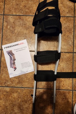 Freedom Leg brace for crutch free walking, regular size 27-34 inches | eBay