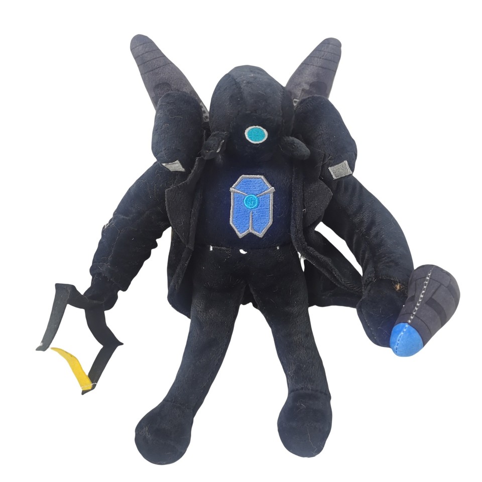 Hot#Skibidi Toilet Plush Doll Titan Iron Hand Monitor Man Stuffed Soft ...