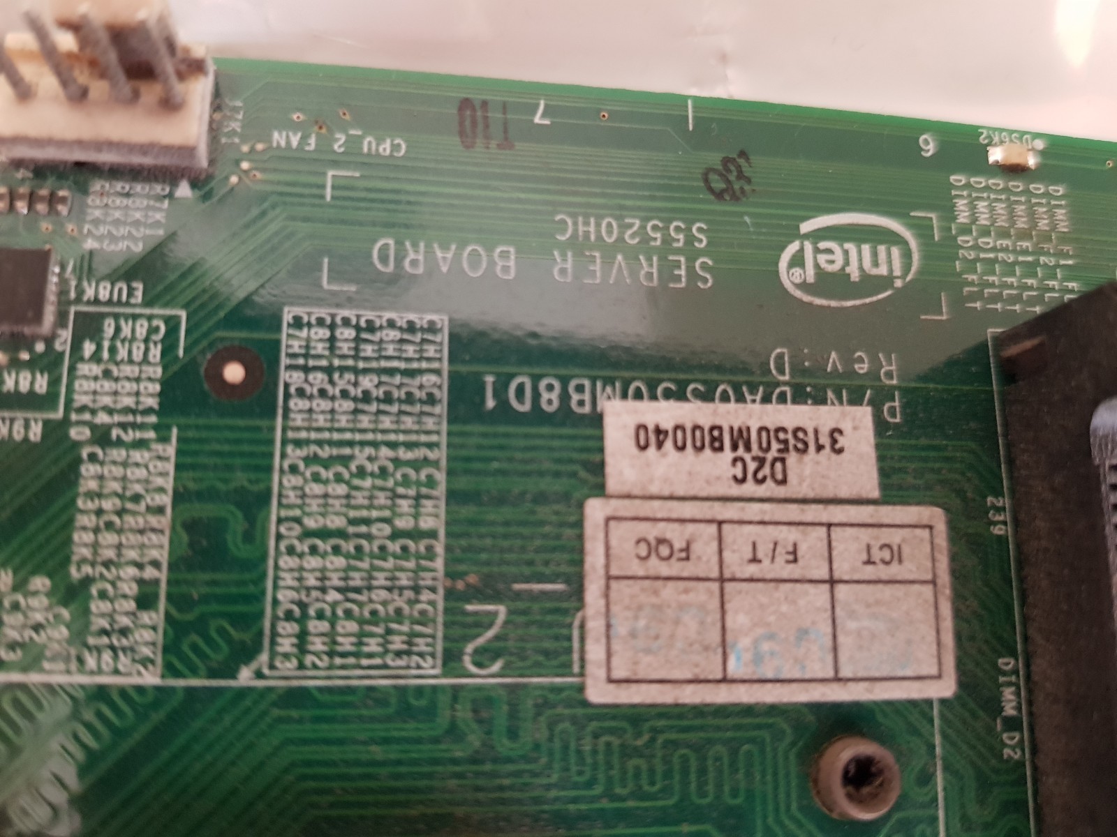 Intel Server Board S5520HC + 4 x 8 GB Speichermodule | eBay.de