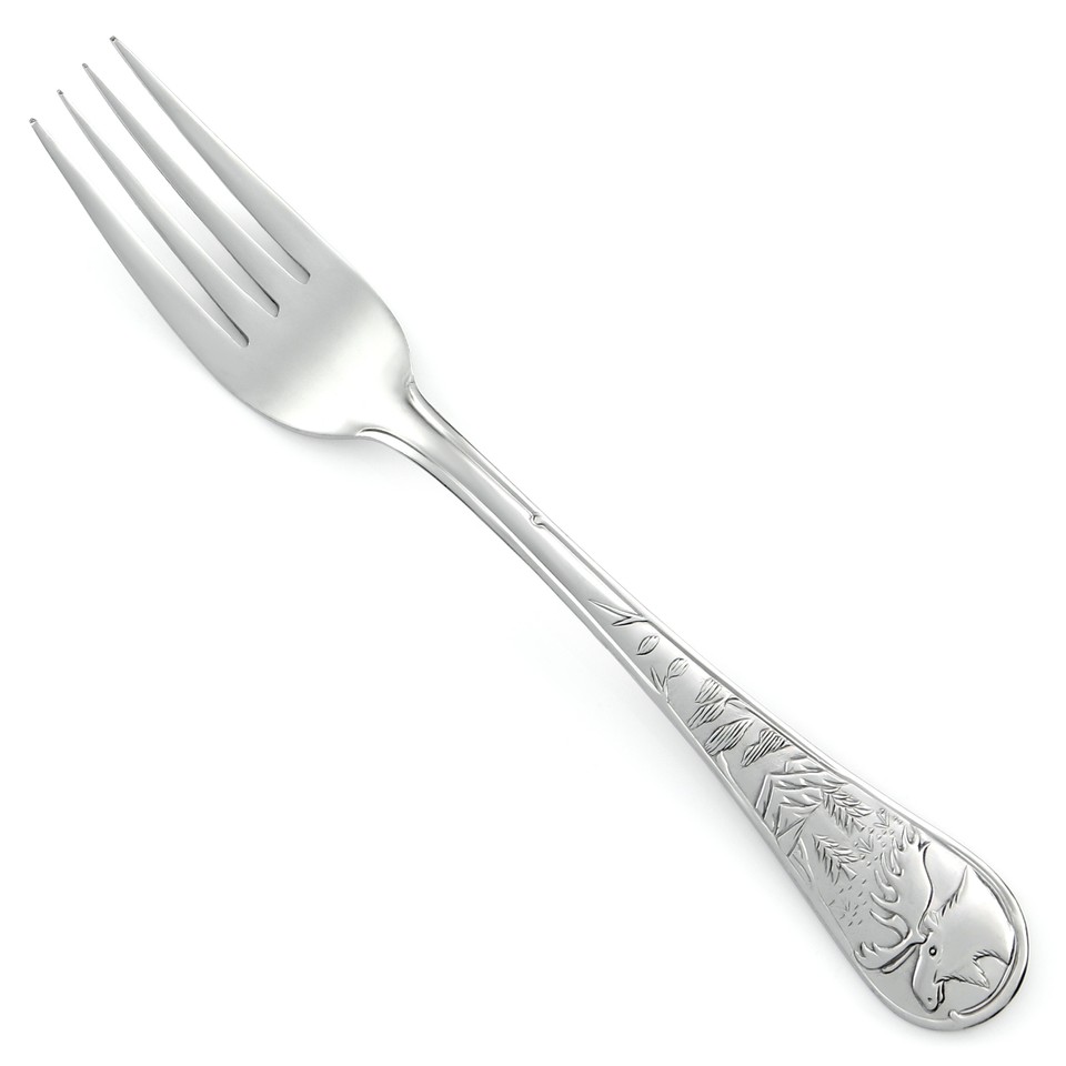 Cambridge MOOSE Stainless SATIN Mountains Trees Silverware CHOICE ...