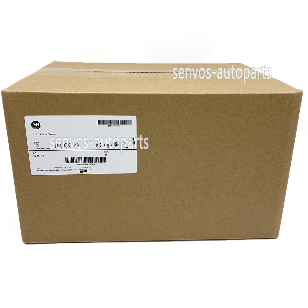 AB 1746-A7 SerB SLC 500 7-Slot Rack Chassis PLC Module 1746A7 New ...