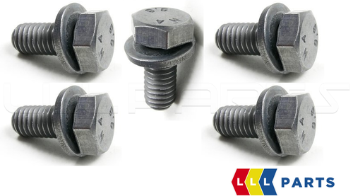NEW GENUINE BMW MINI HEX BOLT SCREW WITH WASHER M6X14 U1 8.8 5PCS ...