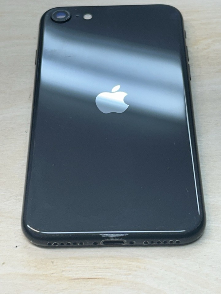 iPhone SE 2nd Gen Back Housing Replacement Black Gray With Small Parts ...
