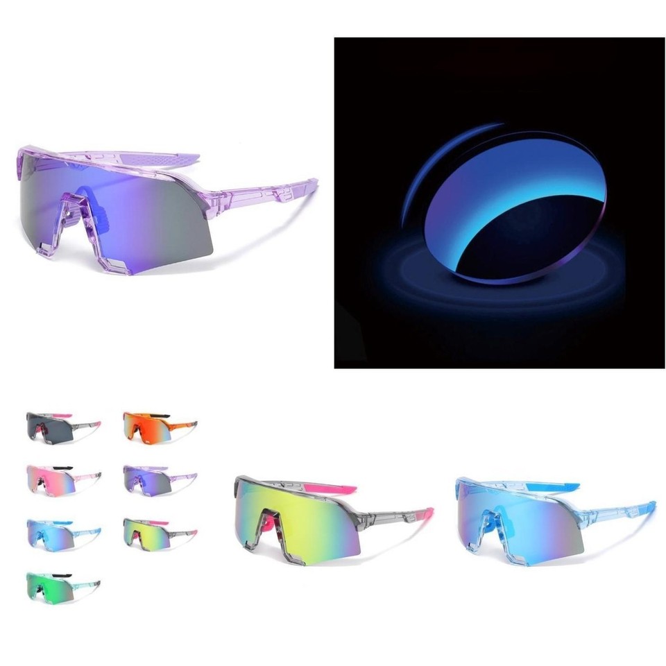 European Sunglasses Fashionable Eyewear Anti Glare Reflection Blue ...