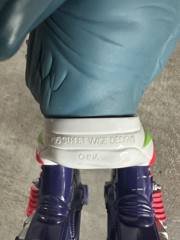 Vintage 1995 Mattel Streetwise Street Sharks Moto Streex BLADES Action ...