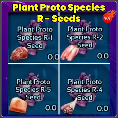 Ark Survival Ascended PVE 🤩 Plant Proto Meat Seed 🤩R1/R2/R3/R4/R5 PC/PS ...