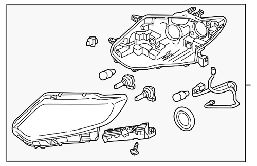 Genuine Nissan Composite Assembly 26060-4BA2A | eBay
