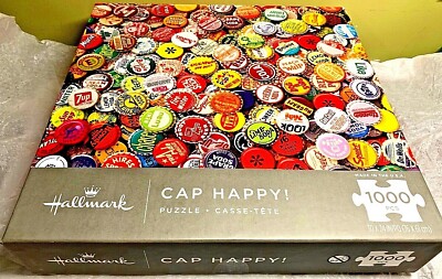 Hallmark Cap Happy 1000 pc Jigsaw Puzzle Family Fun NIB Bottle Caps | eBay