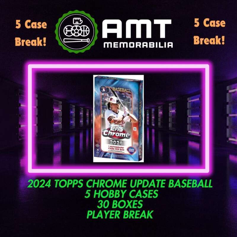 Kyle McCann Oakland Athletics 2024 Topps Chrome Update 5X Case 30X Box ...