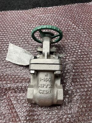NNB Kitz Fig. AK150UMM 1" Gate Valve Class 150 CF3M Stainless Steel ...