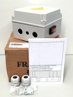 LOWARA QPC/22 Quadro Pump Control Box 220-230V 1~50Hz 16A 70M IP54 for ...