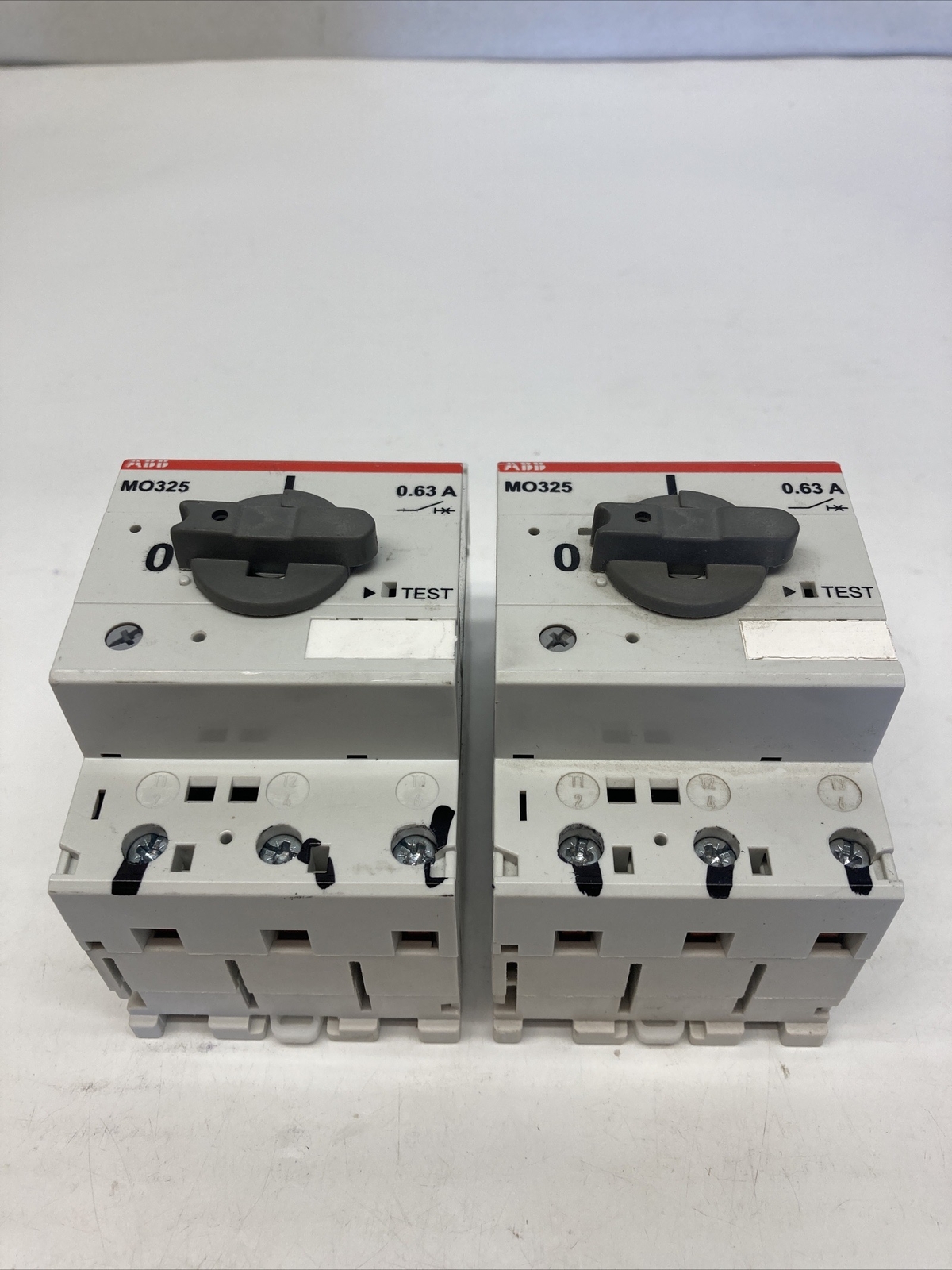 Lot Of 2 ABB Protection Circuit Breaker MO325-0.63 | U.S.A. SELLER ...
