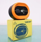 PETER Alarm VINTAGE TOP! Clock Near Mint NOS 1970s Original Box! Orange ...
