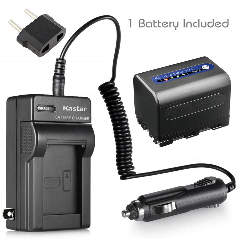 Kastar Battery Charger Sony CCD-TRV208 TRV218 TRV228 TRV238 TRV308 ...