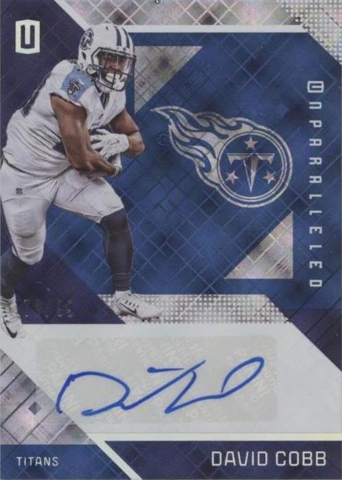 2016 Panini Unparalleled - David Cobb #145 Blue Autographs /99 (AU) for ...