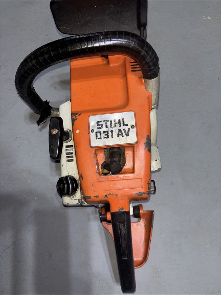 Vtg Stihl 031 AV Chain Saw W/ 16” Bar And Chain | eBay