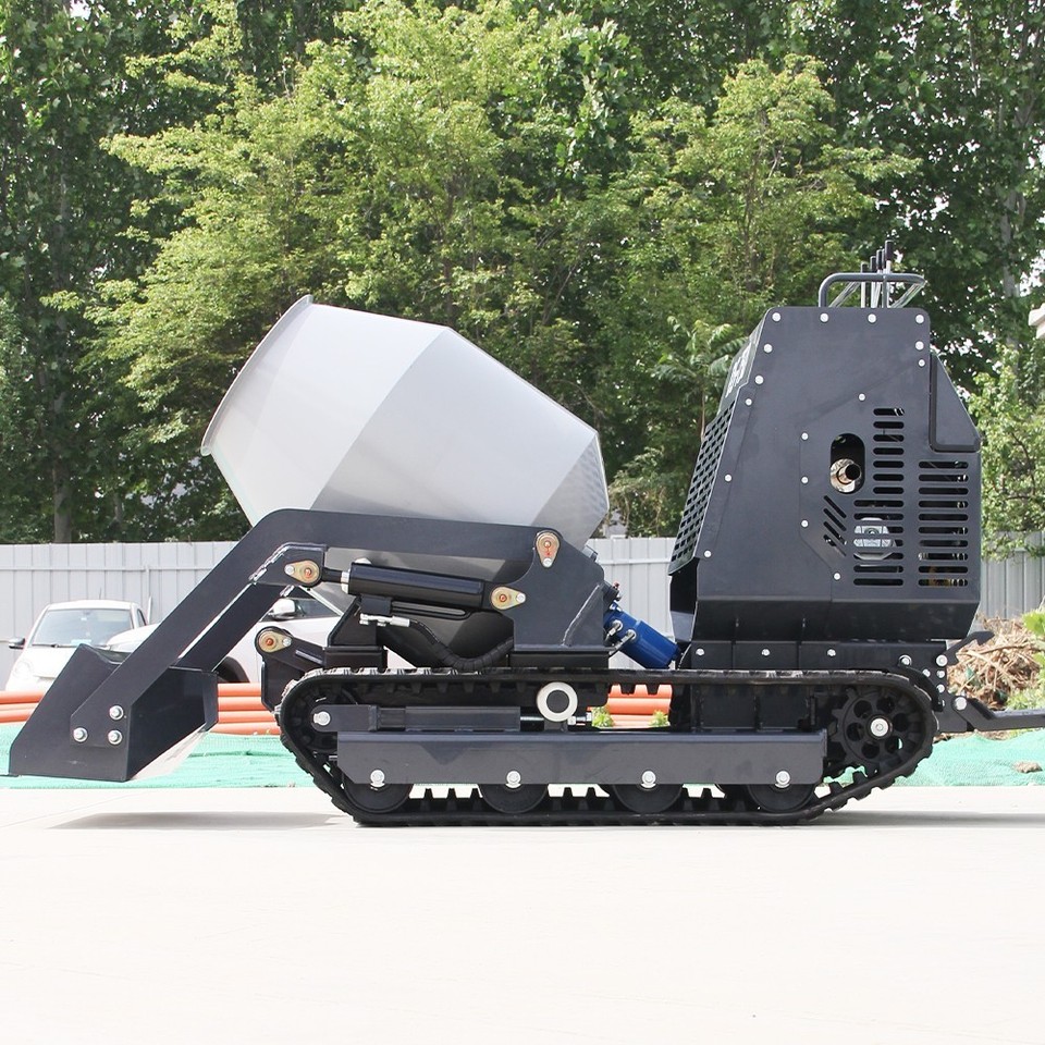 Free Ship 13.5HP B&S Gas Tracked Concrete Mixer Truck Compact in USA ...