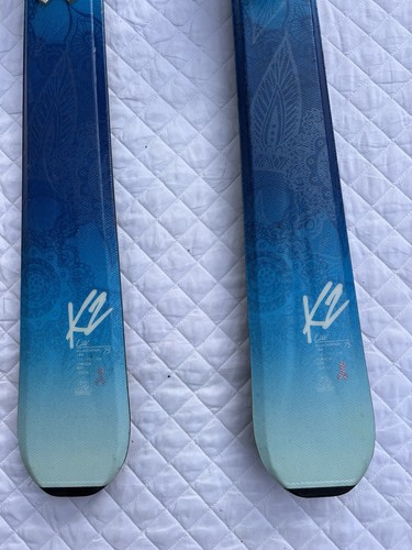 K2 Luv 75 163cm Women’s Skis w/marker Bindings All-Mountain Performance ...
