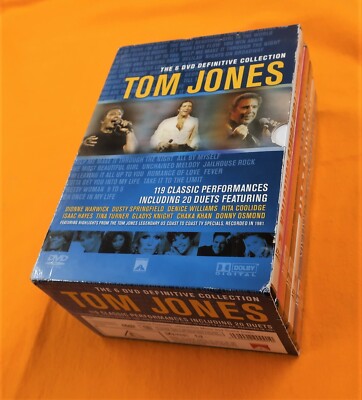 Tom Jones - The 6 DVD Definitive Collection Box Set! | eBay UK