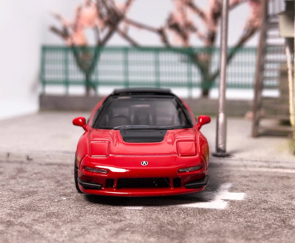 ZD MLGB 1:64 JDM Red NA1 NSX TRA Camper Trailer Sport Model Diecast ...