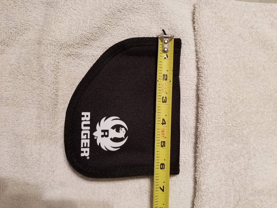 Factory Ruger Subcompact Semi-automatic LCP .380 Zippered Black Soft ...