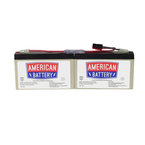 American Battery ABC RBC #18 - Maintenance-free Lead Acid Hot-swappable ...