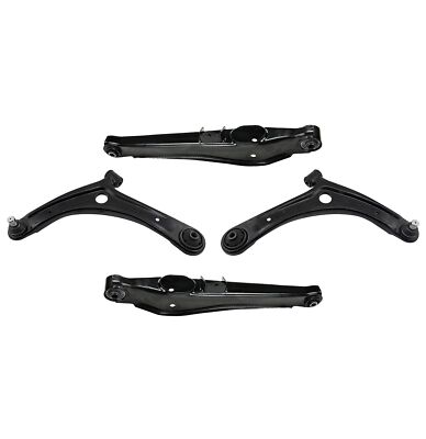 4 Pc Front Lower Control Arm + Rearward Lower Control Arm for Dodge ...