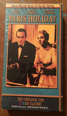 Bob Hope Paris Holiday VHS Tape 90096098531| eBay