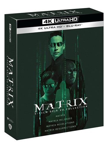 MATRIX 4 FILM COLLECTION 4 4K ULTRA HD+4 BLU-RAY 5051891186415 | eBay