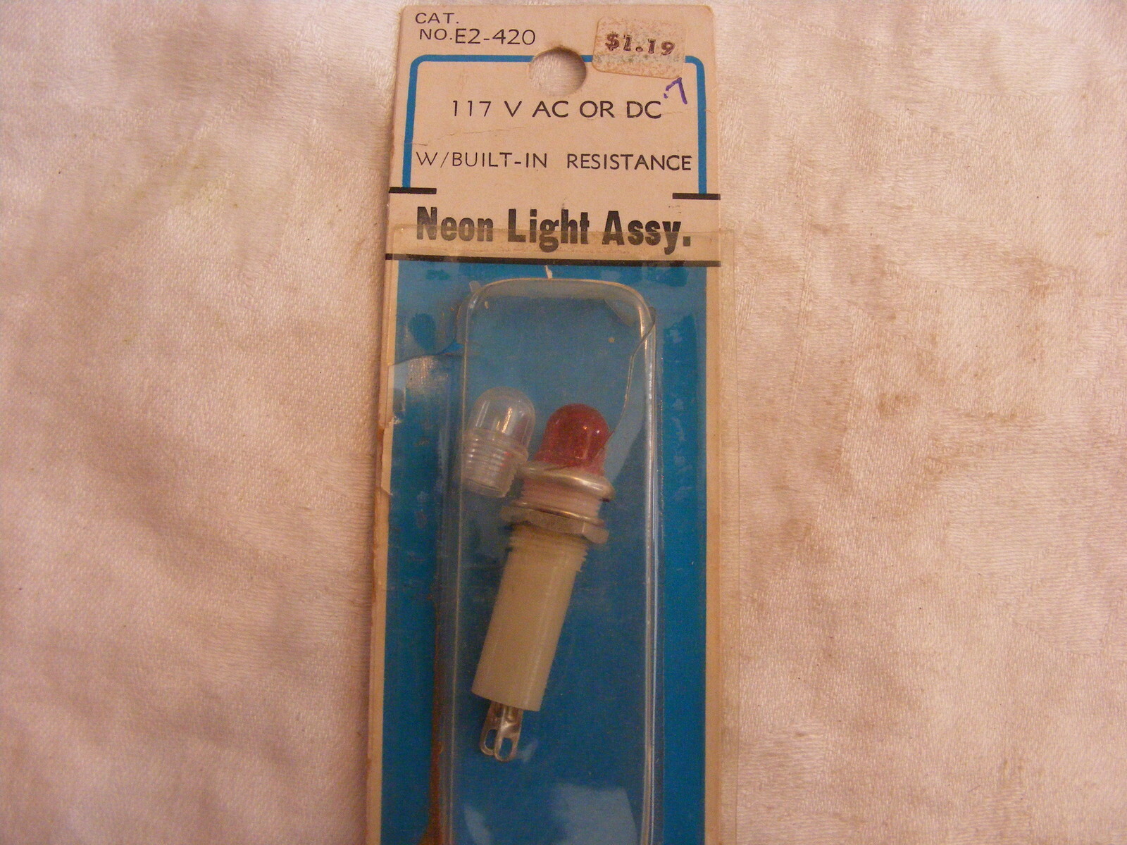 Vintage HO Scale 117V AC/DC Neon Light Assembly c | eBay