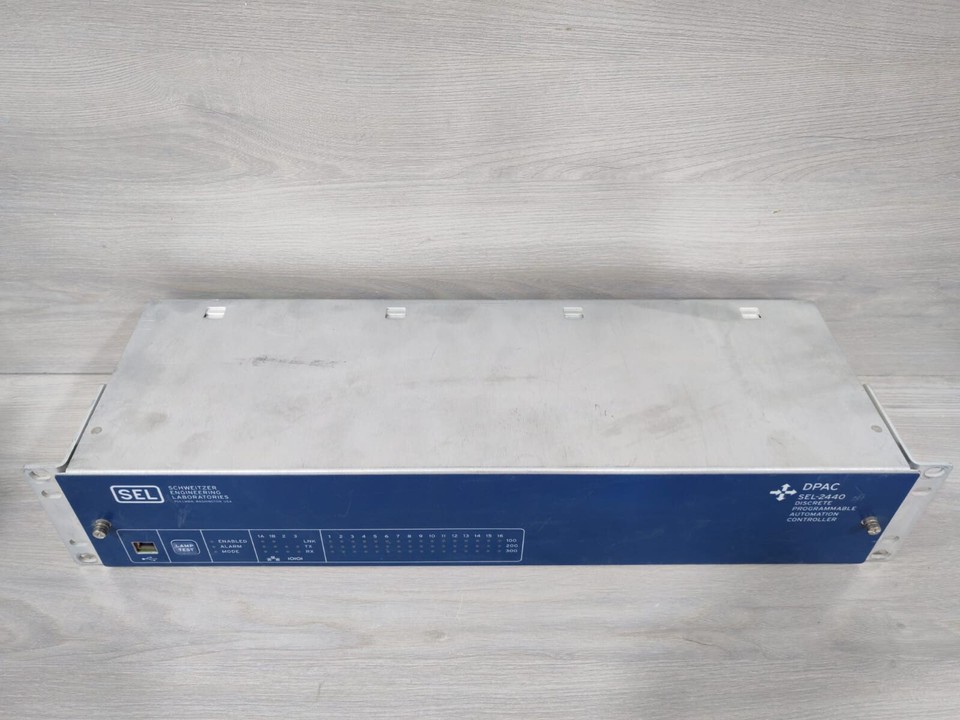 SEL-2440 DPAC DISCRETE PROGRAMMABLE AUTOMATION CONTROLLER W/O ANY ACCS ...