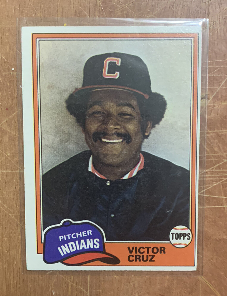 1981 Topps Baseball #252 Victor Cruz Cleveland Indians 1 | eBay