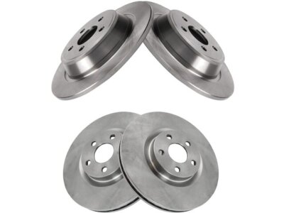 For 2017-2019 Ford Fusion Brake Rotor Set Front and Rear 42553RNDH 2018 ...