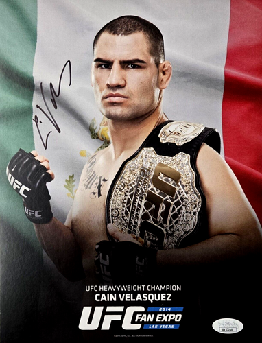 Cain Velasquez Signed Photo UFC Bellator Autograph MMA Pride One FC JSA ...
