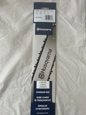 Husqvarna 596298544 12" Laminated Chainsaw Bar 3/8" Pitch .050" Gauge ...