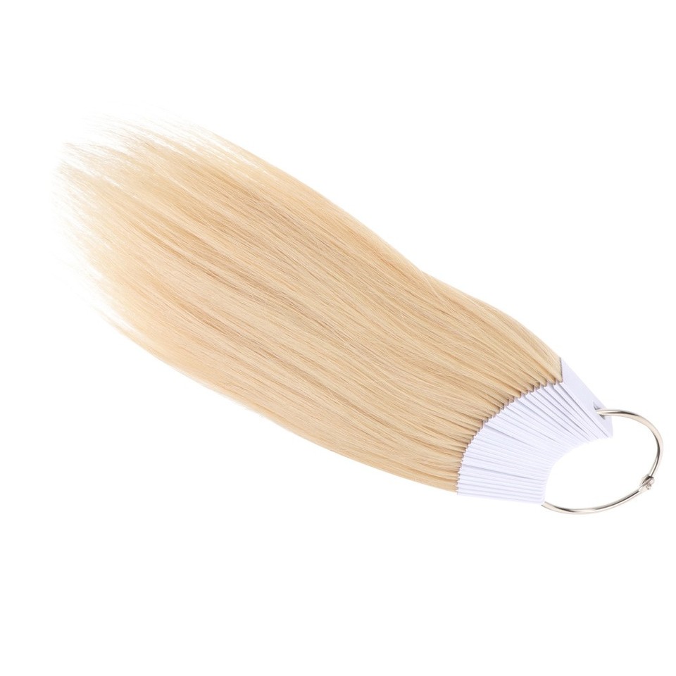 30 Pcs Real Human Hair Color Samples for Hair Styling and Salon Dye ...
