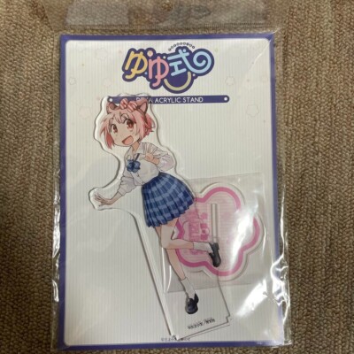 Japanese anime Yuyushiki large acrylic stand Yuzuko Nonohara 02 | eBay