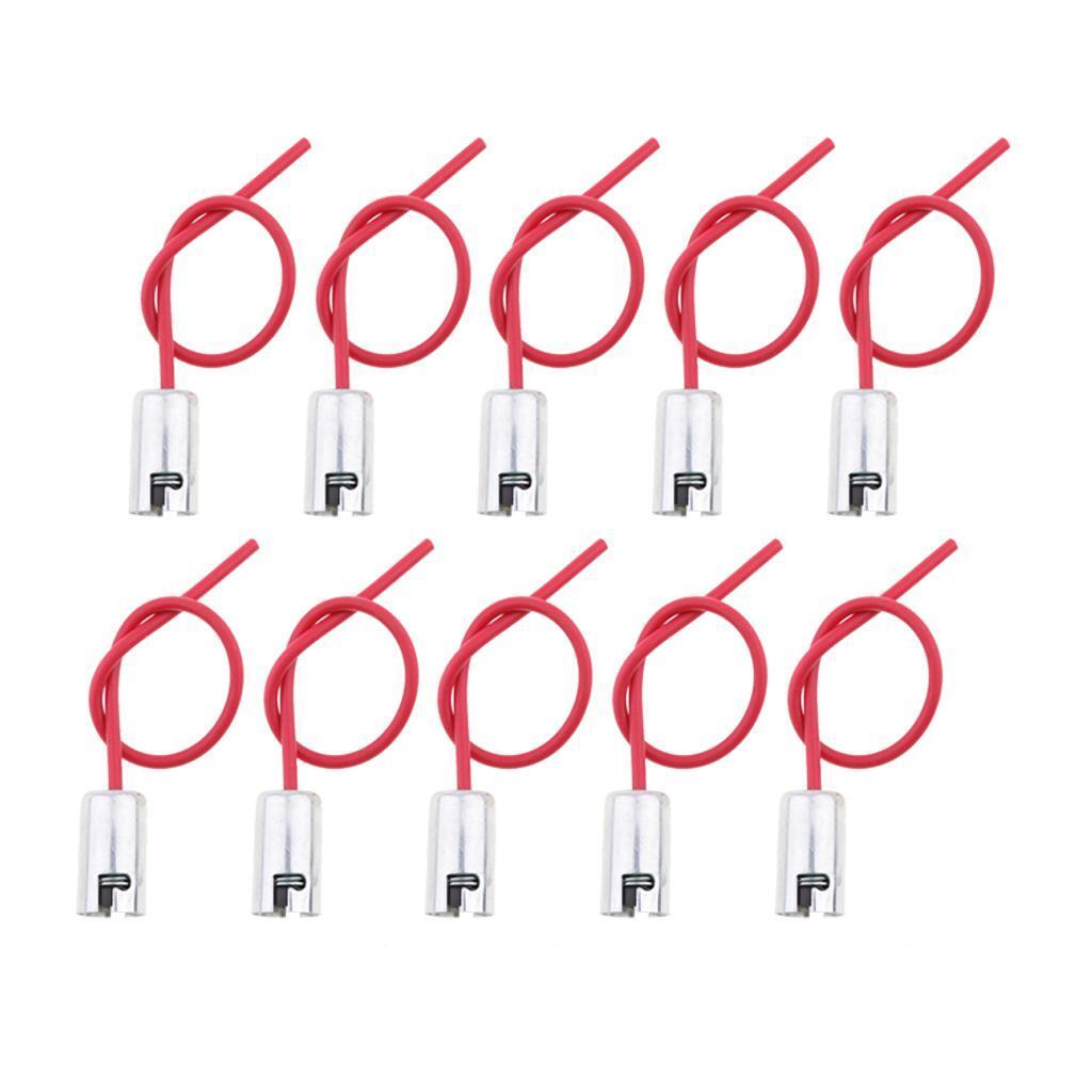 10pcs BA9S Bulb Socket Signal Light Lamp Wire Harness Pigtail Base ...