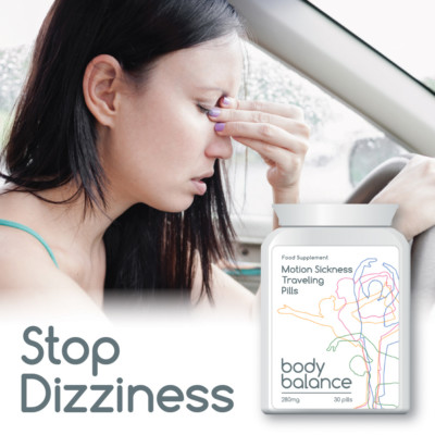 BODY BALANCE MOTION SICKNESS TRAVELING PILL STOP DIZZINESS SWEATING ...