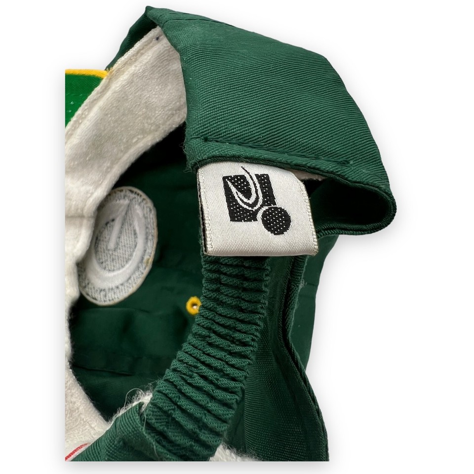 VTG Green Bay Packers Hat Womens Green Logo Sports Specialties Stretch ...