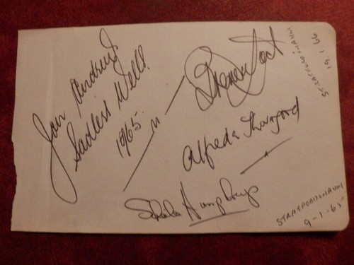 KATHLEEN DENLEY - ALFREDA THOROGOOD - BALLET DANCERS + OTHERS ...