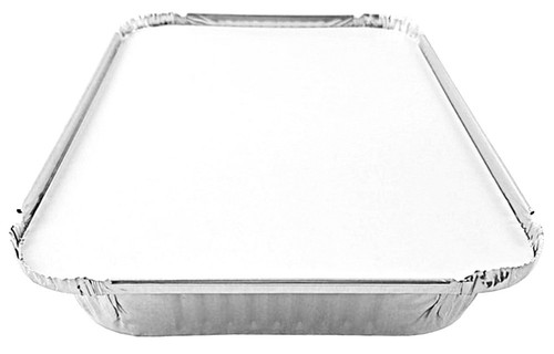 4 lb. Oblong Aluminum Entrée Dinner Food Storage Pan w/Board Lid | eBay